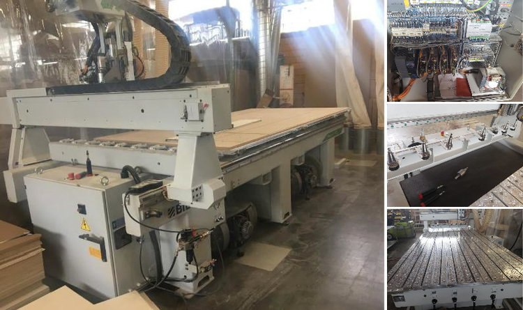 2015 Biesse Rover J 1530 G FT CNC Machine 5X10