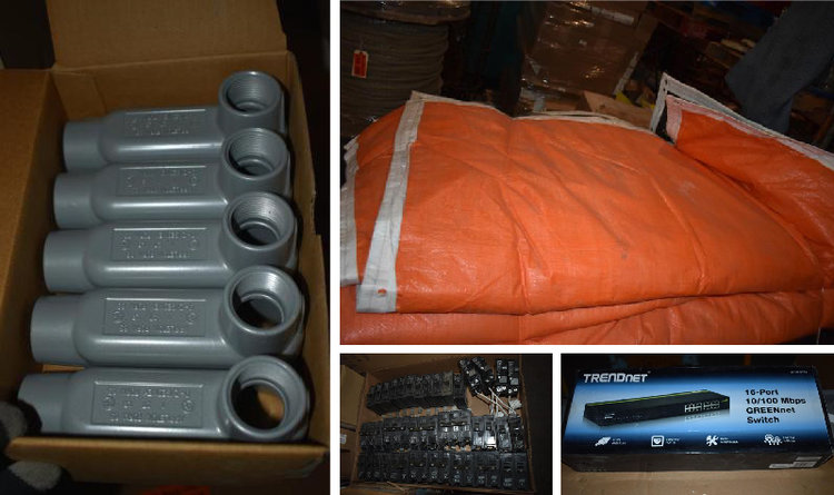 Surplus Electrical Hardware and Supplies