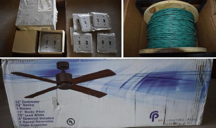 Surplus Electrical Hardware and Supplies