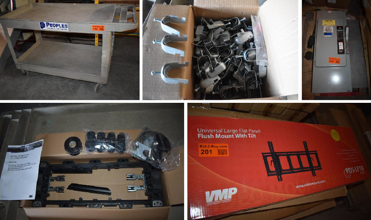 Surplus Electrical Hardware and Supplies