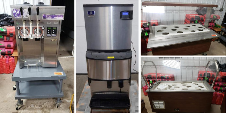 Stoelting Soft Serve Ice Cream Machine,(2) 2014 Monitowoc Countertop ...