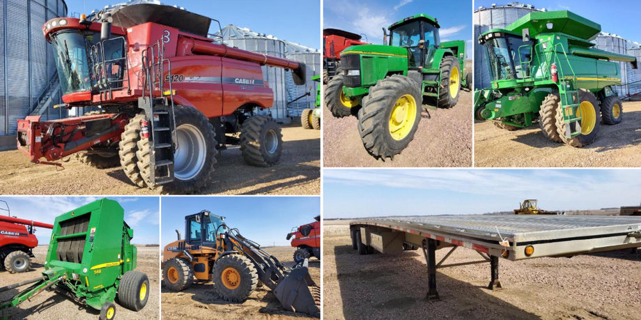 Well Maintained Hay & Harvest Equipment, Trucks, Trailers