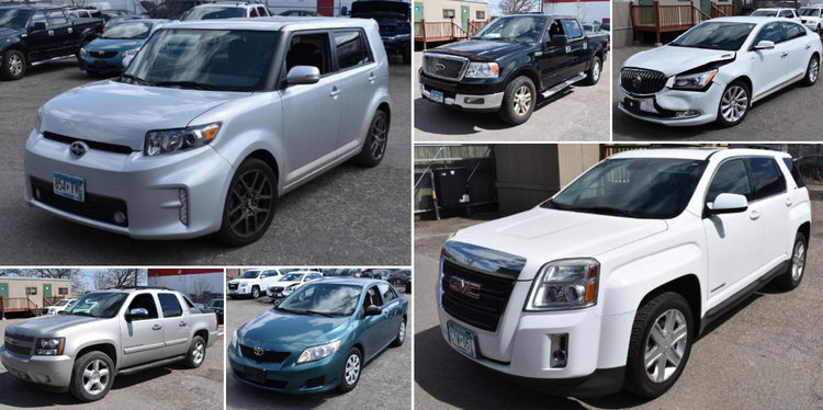 Twin Cities Area Bank Repo Vehicles **Open to the Public and Dealers**