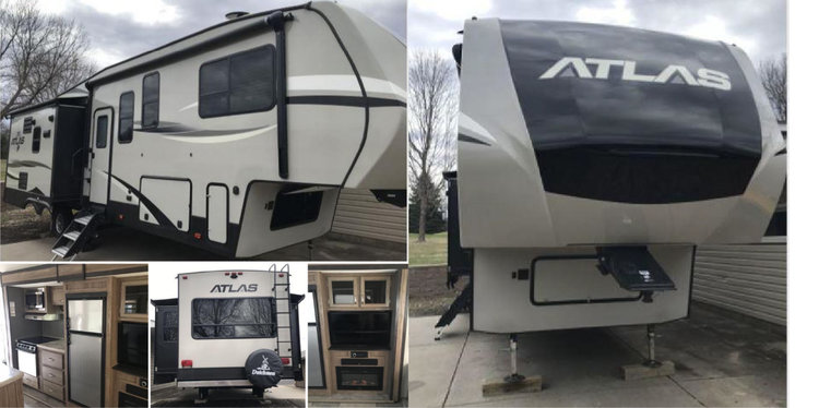 2018 Atlas M-2952 RLF 5th Wheel Trailer