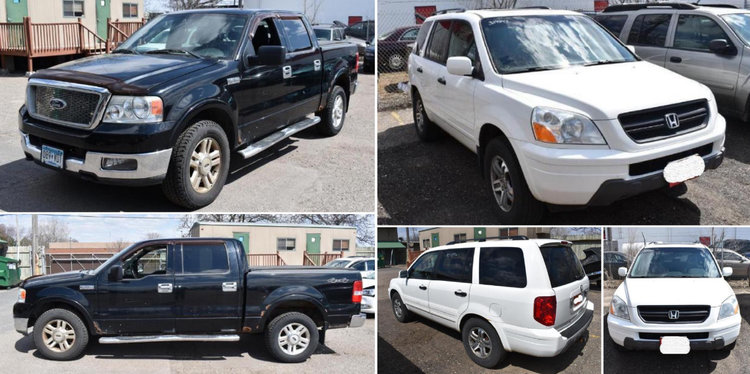 Twin Cities Area Bank Repo Vehicles **Open to the Public and Dealers**