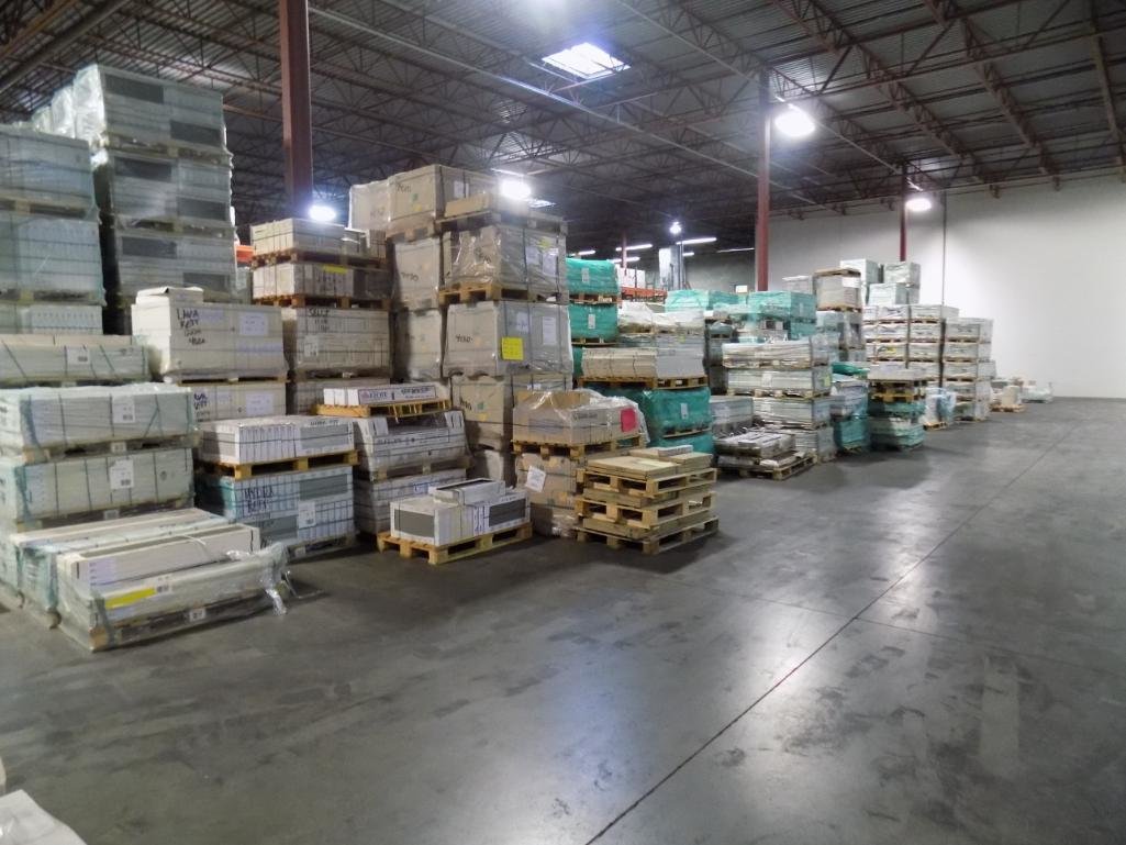 Large Inventory of Ceramic Tile & Other Related Assets