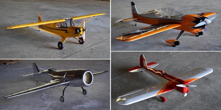 (10) RC Airplanes