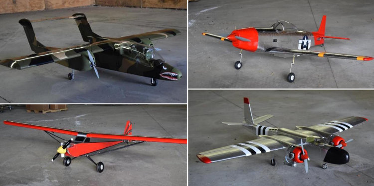 (10) RC Airplanes