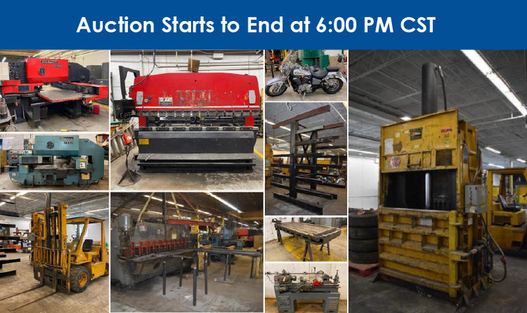 Job Shop Retirement Auction: Lightly Used Well Maintained Equipment