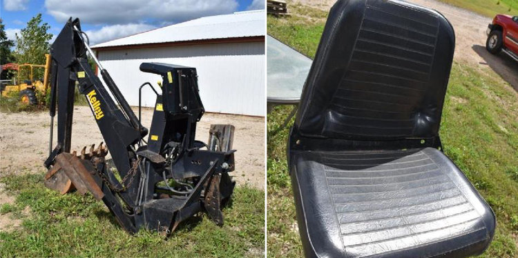 2005 Chevrolet 2500 4X4 & Kelley B60 Backhoe Attachment