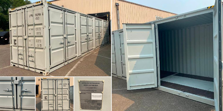 2020 40' Full Open Side Sea Container