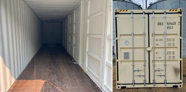 2020 40' Full Open Side Sea Container