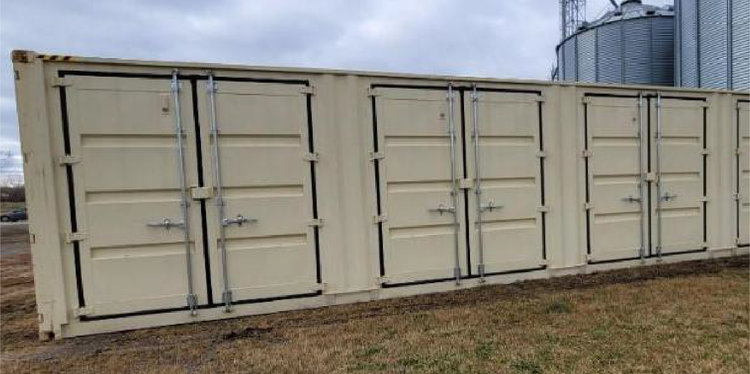 2020 40' Full Open Side Sea Container