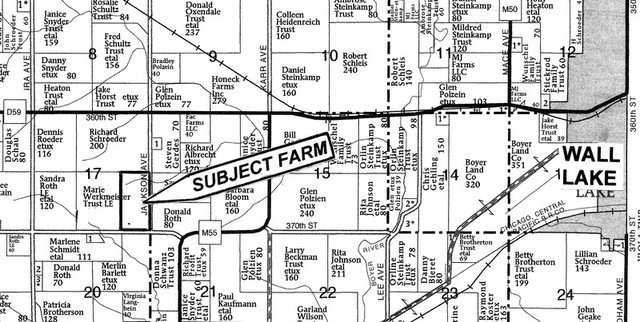 SAC COUNTY IOWA FARM