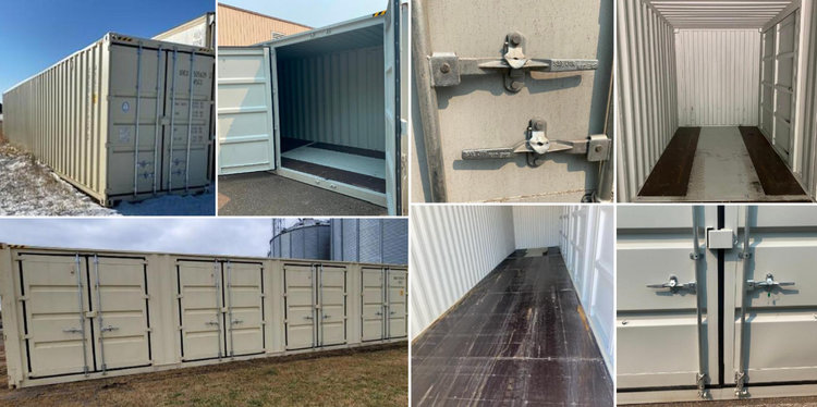 2020 40' Full Open Side Sea Container