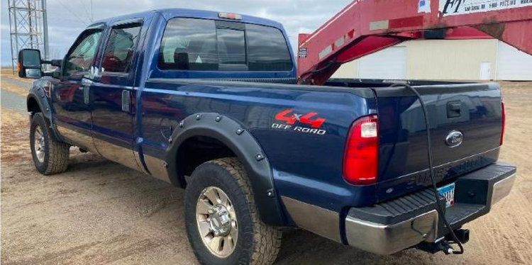 2008 Ford F-350 Lariat Super Duty 4X4 Crew Cab & 2004 Felling 26' FT-16 ...