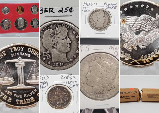 March Coin Silver and Currency Auction