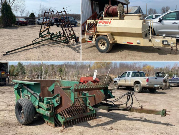 Summers Rock Picker, 2015 Chevrolet Equinox, Stahl Truck Body, 20' Drag ...