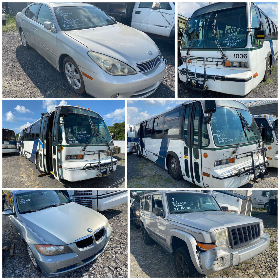 City of Winston Salem Buses & Salvage Vehicles - Online Only