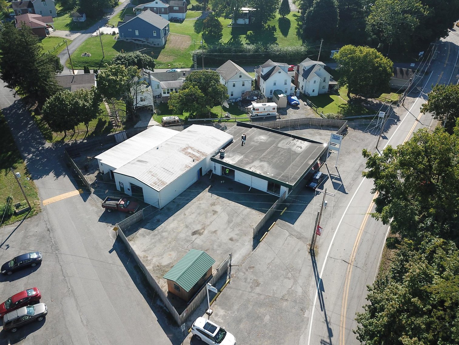 SOLD $192,500 - Commercial Retail Storefront with Garage/Shop