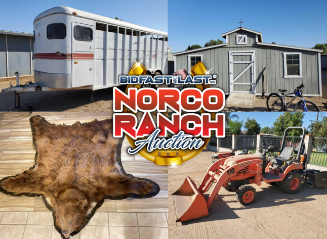 Bid Fast and Last's Norco Ranch Auction