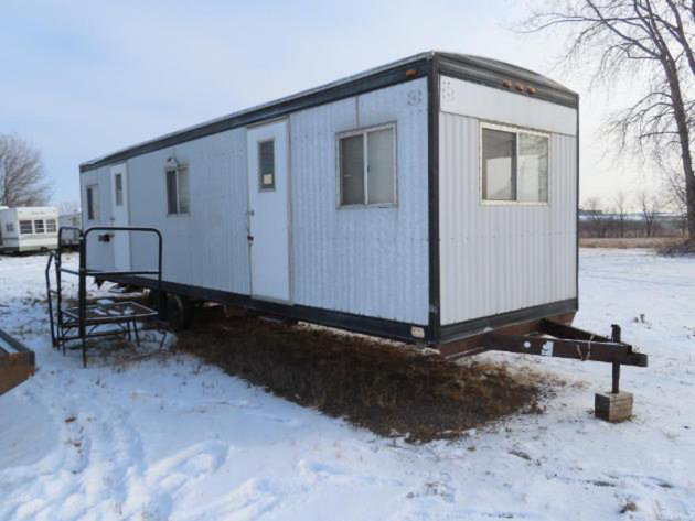 Commercial Structure Job Site Trailer With Steps