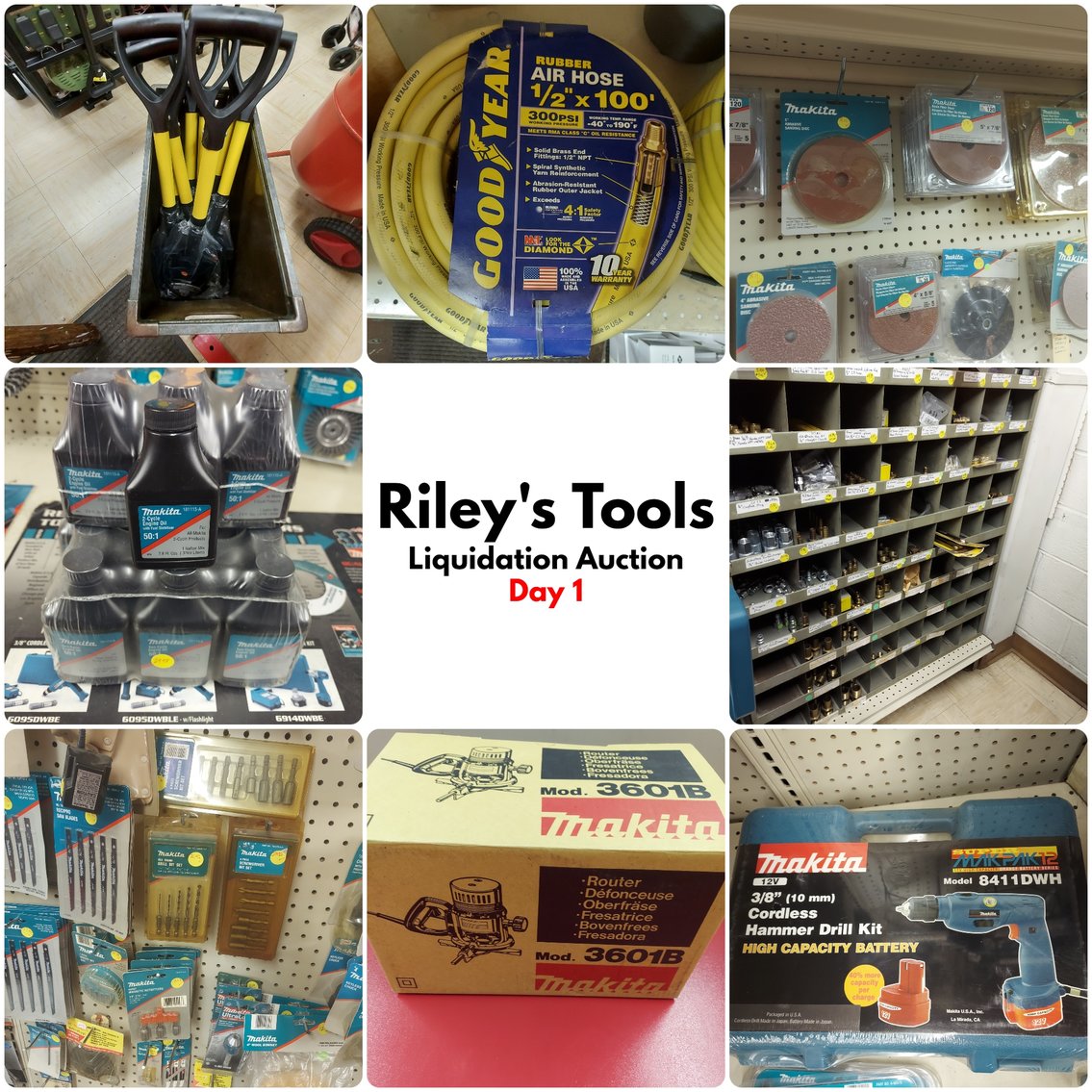 St Albans, WV - Riley’s Tools Liquidation Auction - Day 1!