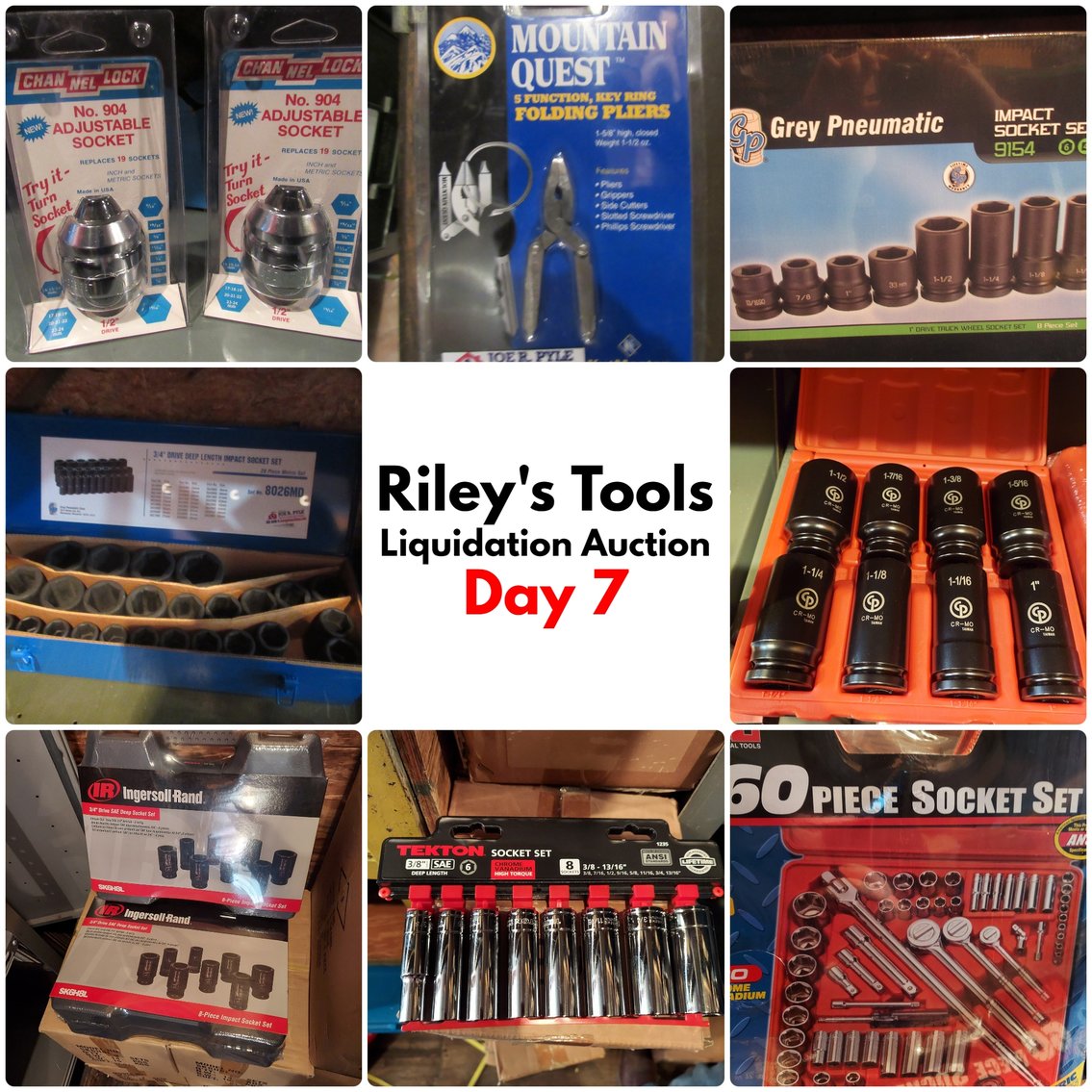 St Albans, WV - Riley’s Tools Liquidation Auction - Day 7!