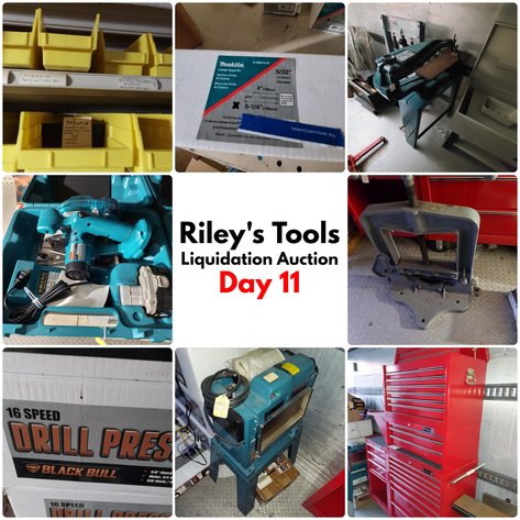 St Albans, WV - Riley’s Tools Liquidation Auction - Day 11!