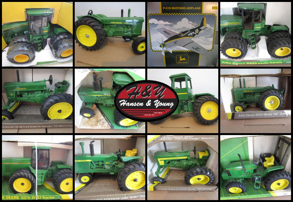 John Deere Toy Tractors - Prairie Farm, WI