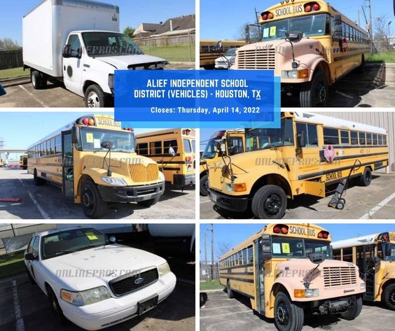 Alief Independent School District (Vehicles) - Houston, TX