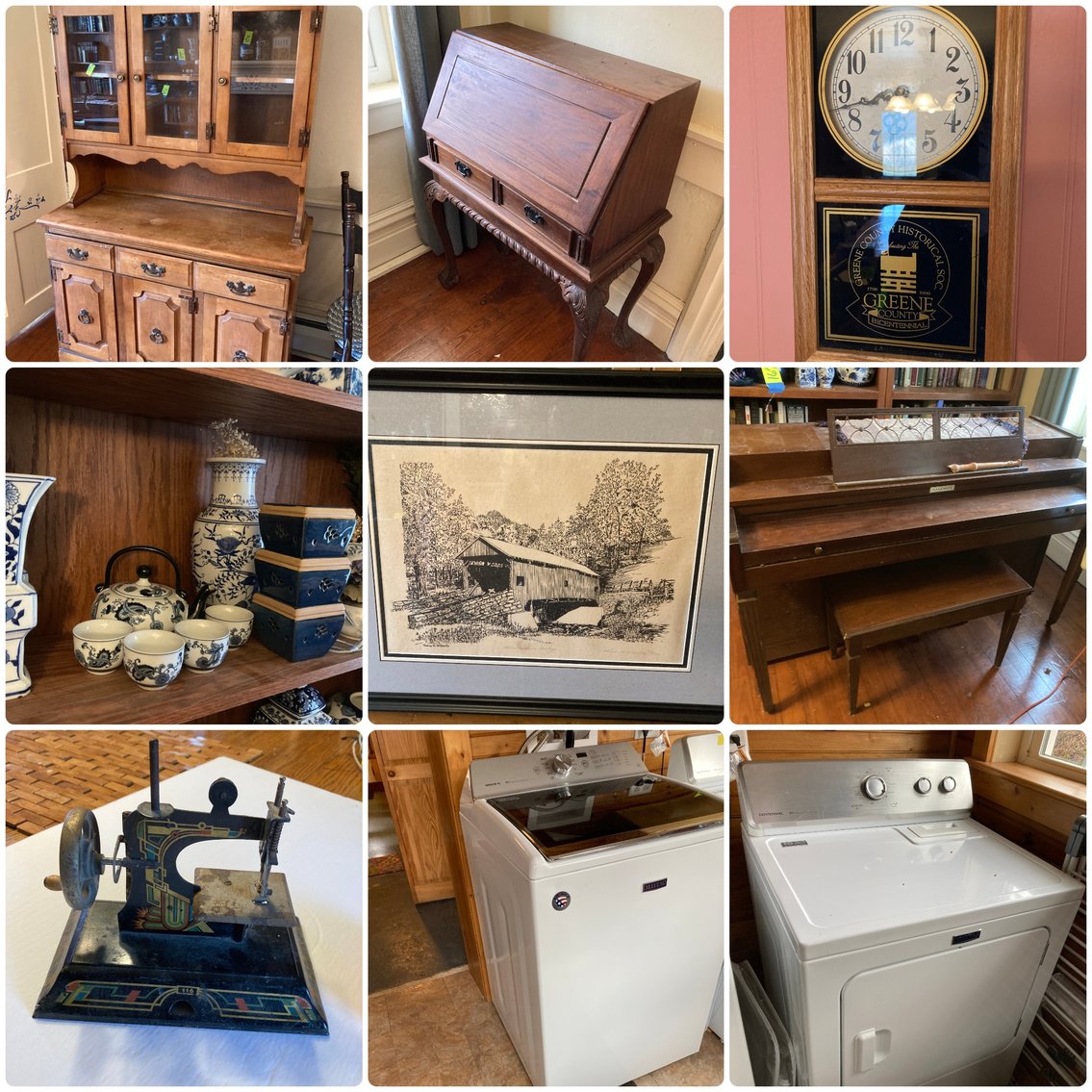 Garards Ford, PA – Moving Auction! Appliances, Furniture, Baldwin Piano ...