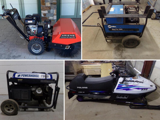 Ariens Power Brush 36", Generators, PVC Fittings, Tools