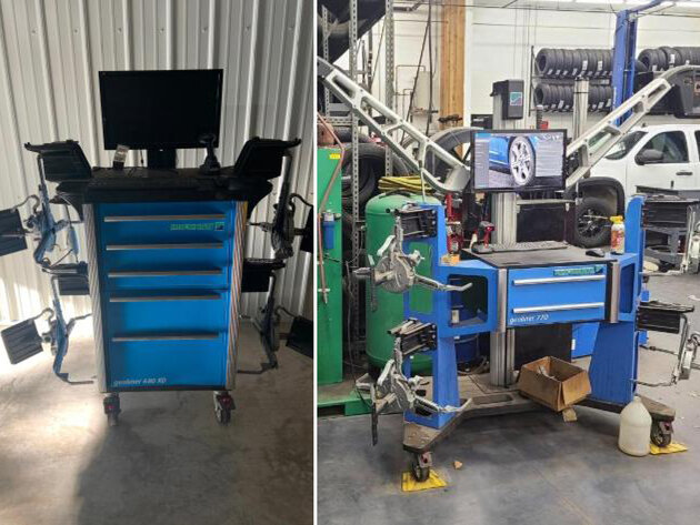 (2) Hoffman Geoaligner Wheel Aligners