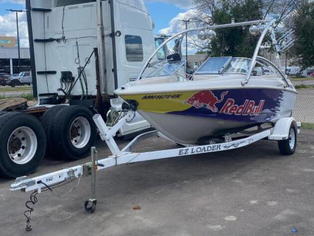 1996 Larson 174 ESI 16' 9" Boat & 2005 EZ Loader Trailer