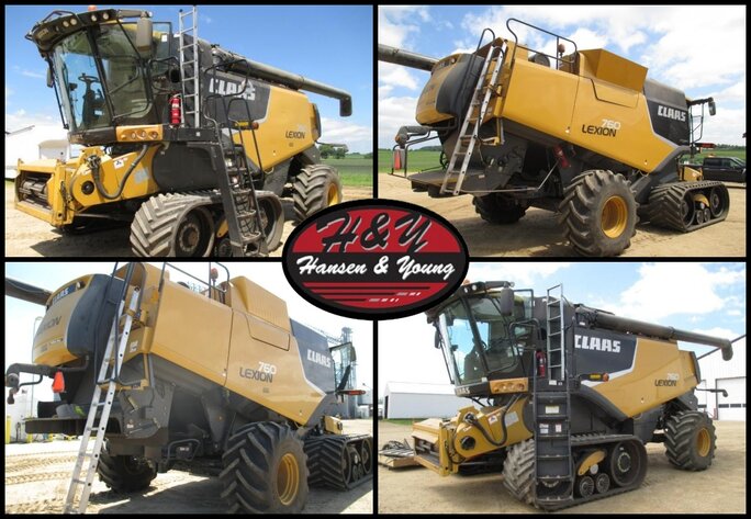 2012 & 2013 Lexion 760 TT Combines