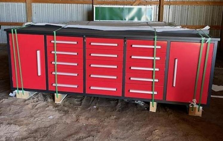 Next 40' Sea Container, New Tool Benches, New Storage Buildings & More