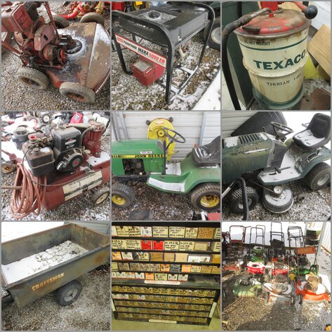 Jane Lew, WV – Small Engine Repair Shop Auction: Lawn & Garden ...