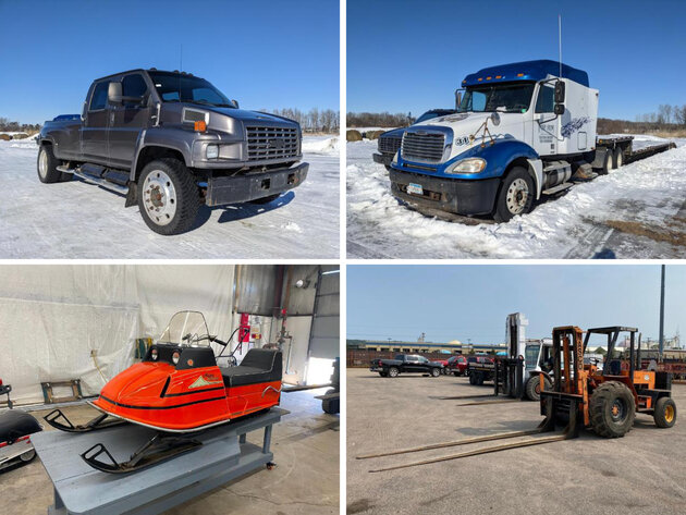 2003 Chevy Topkick Dually, 2004 Freightliner Semi, Trailers, Recreational