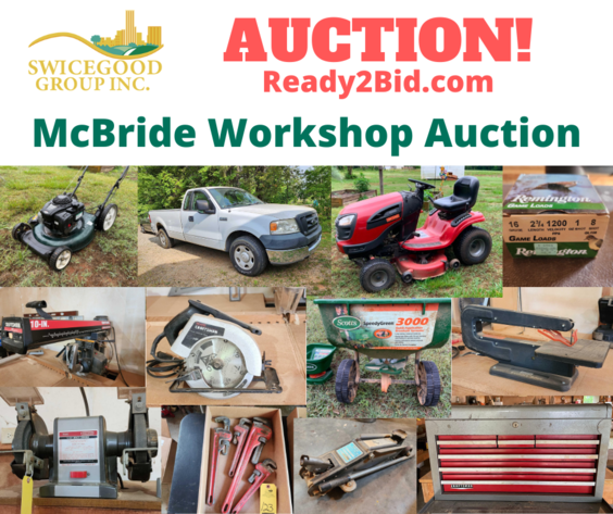 McBride Workshop Auction