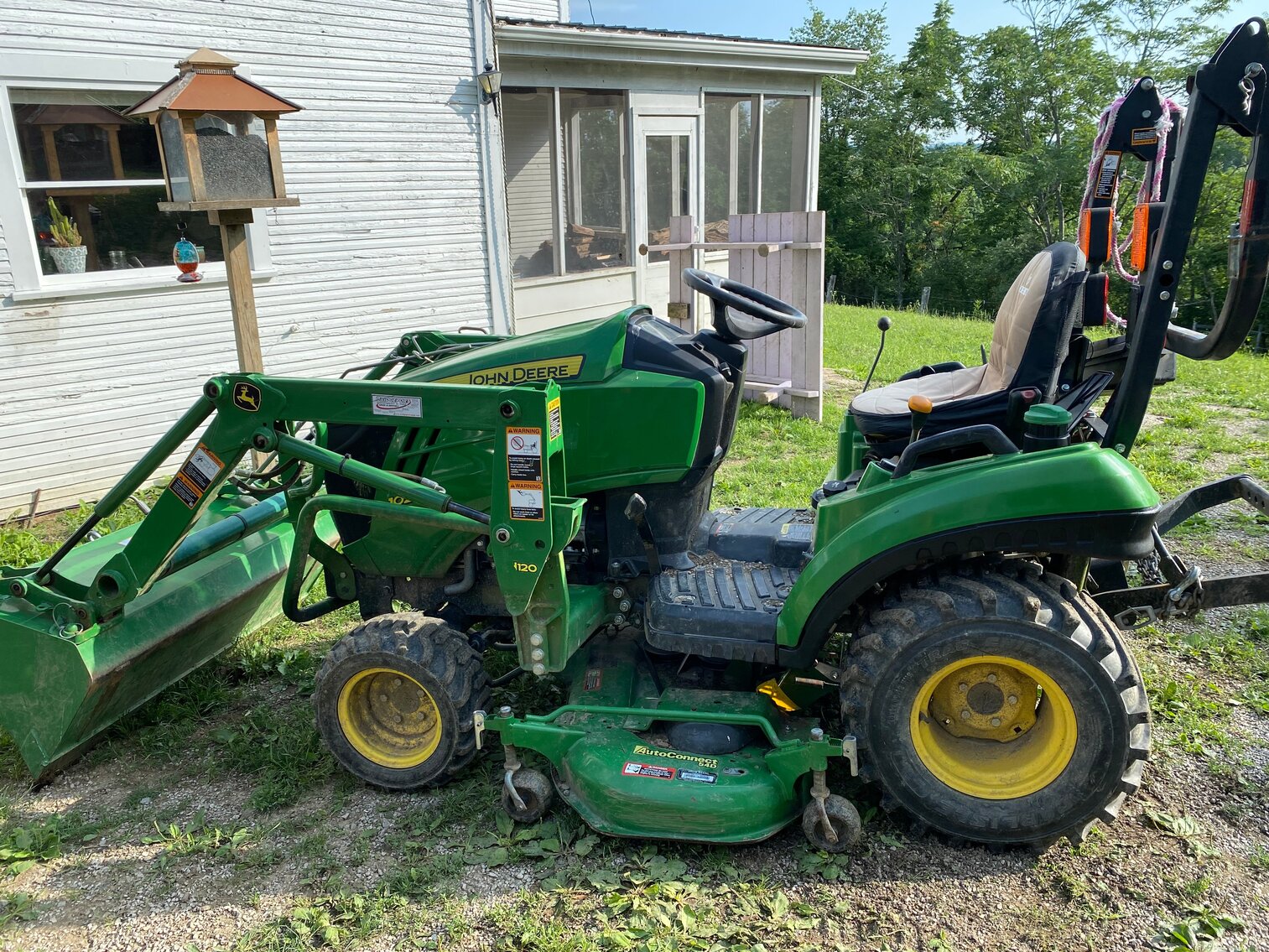 Reader, WV – Professional Woodworking Tools/Hardware, JD 1023E Tractor ...