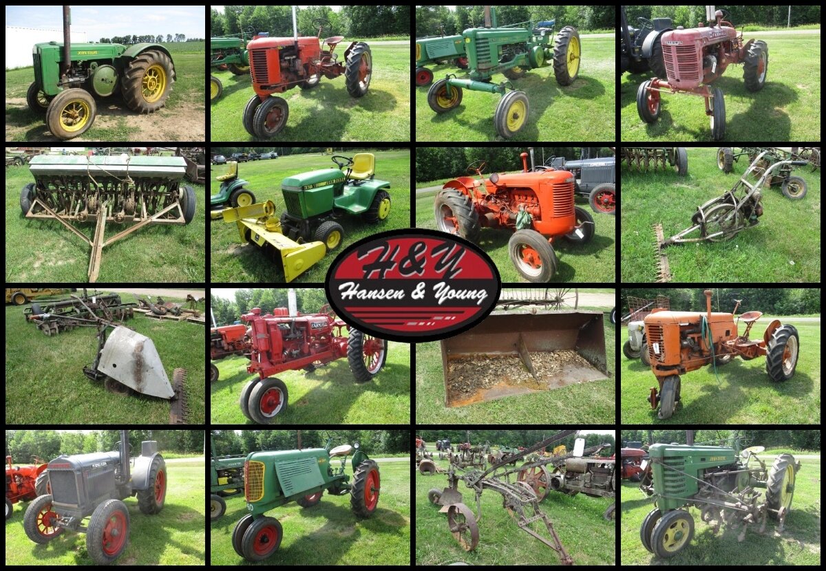 Tractors & Farming Estate - Prairie Farm, WI
