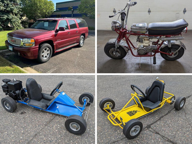 Collector Mini Bikes, Go Karts, 2002 GMC Yukon