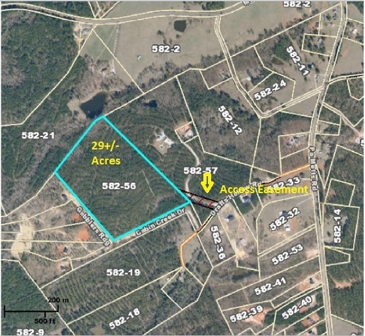 AUCTION for 29 Acre Land Tract & 1.25 Acre Lot in Prosperity, SC