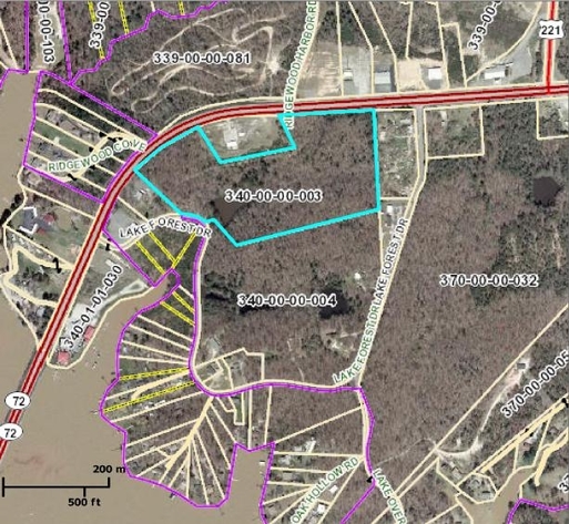19.08± Acre Bank Owned Land Tract with Commercial Building in Waterloo ...