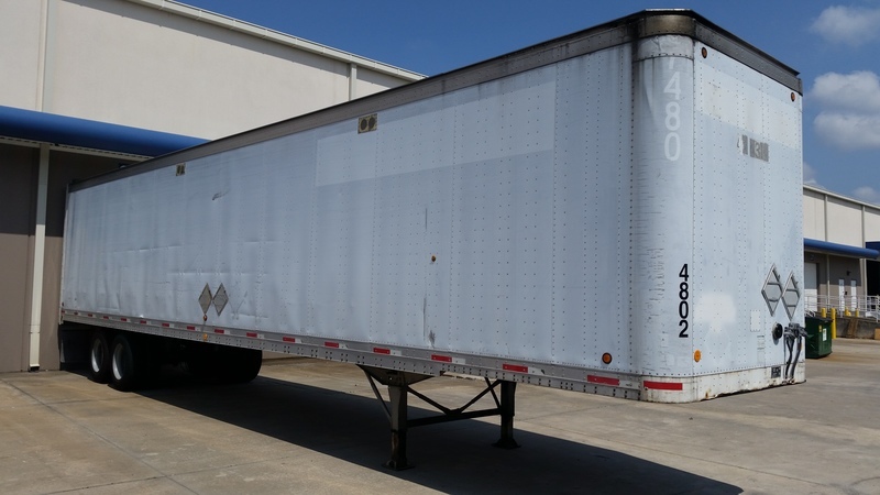 2 Dry Freight Commercial Truck Trailers