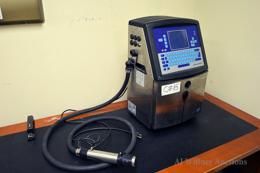 2 Videojet Model 1220 Ink Jet Coding Machines