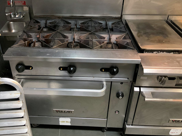 Vulcan 6-Burner Range