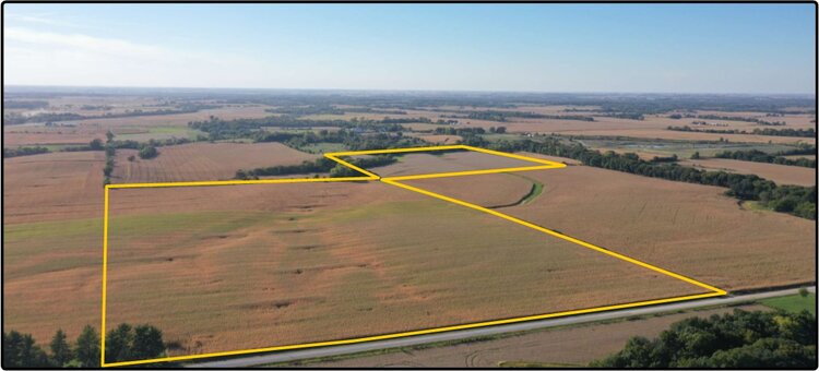 Parcel 1 - Muscatine Co., IA - 107.14Ac., m/l (010-2468-01)