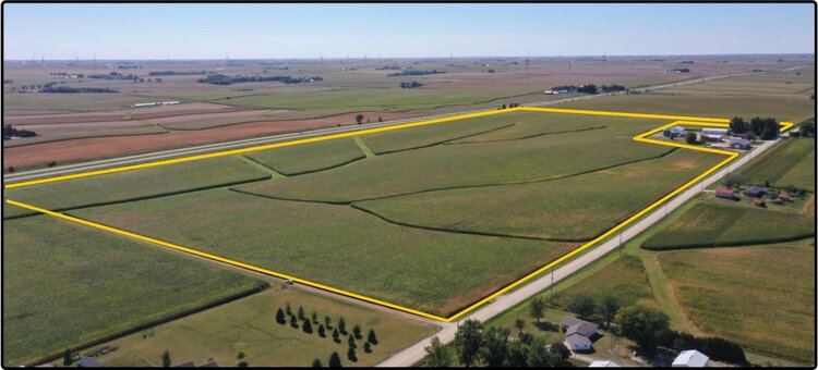 Parcel 1 - Delaware Co., IA - 111.50 Ac., m/l (010-2490-01)